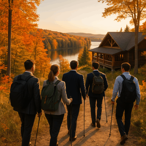 Fall Corporate Team Building Events in Northern Michigan
